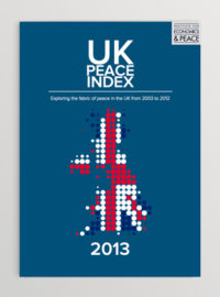 UK Peace Index Map (2003 - 2012) » Most and least peaceful states in UK