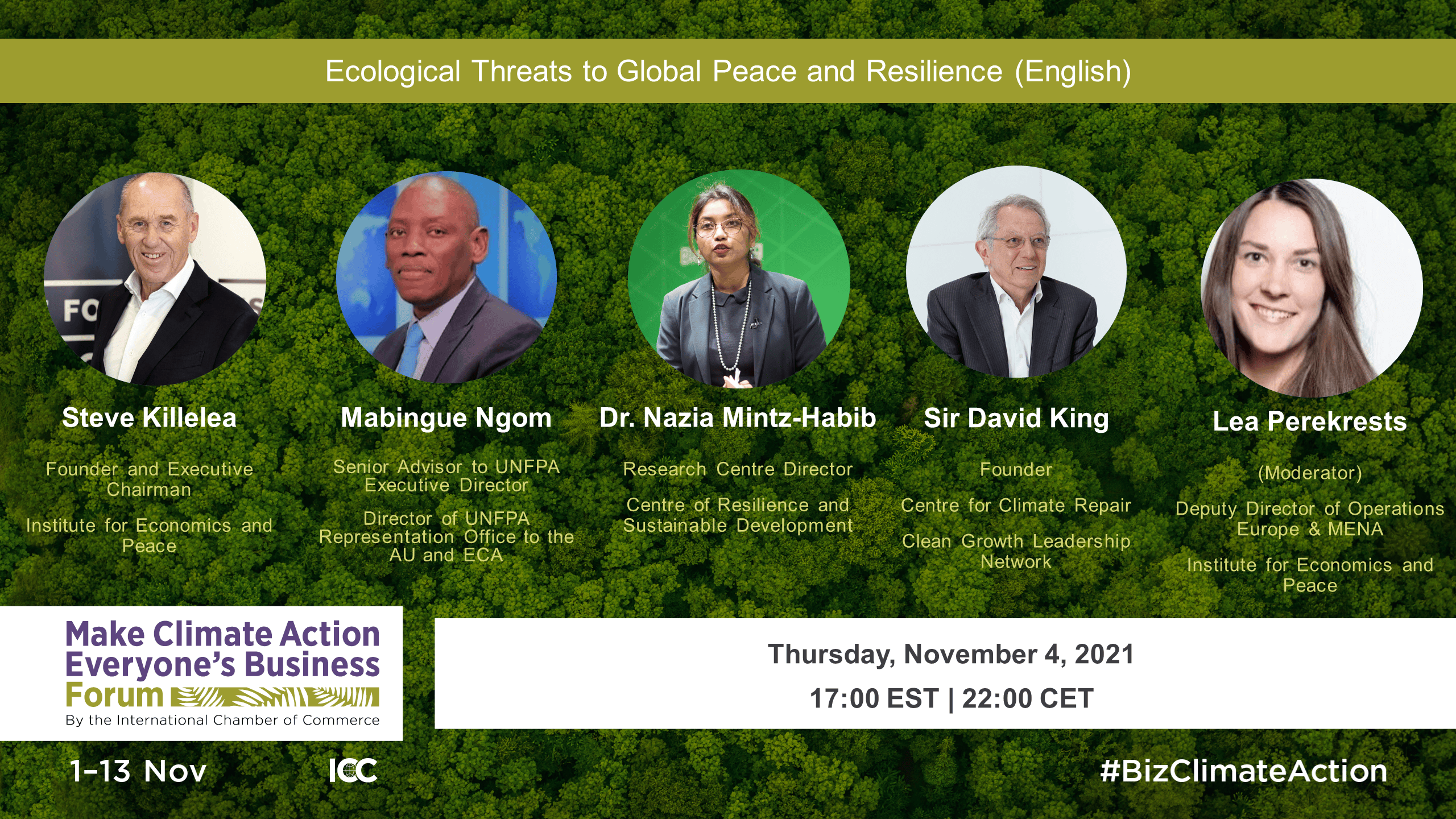Ecological Threats to Global Peace and Resilience